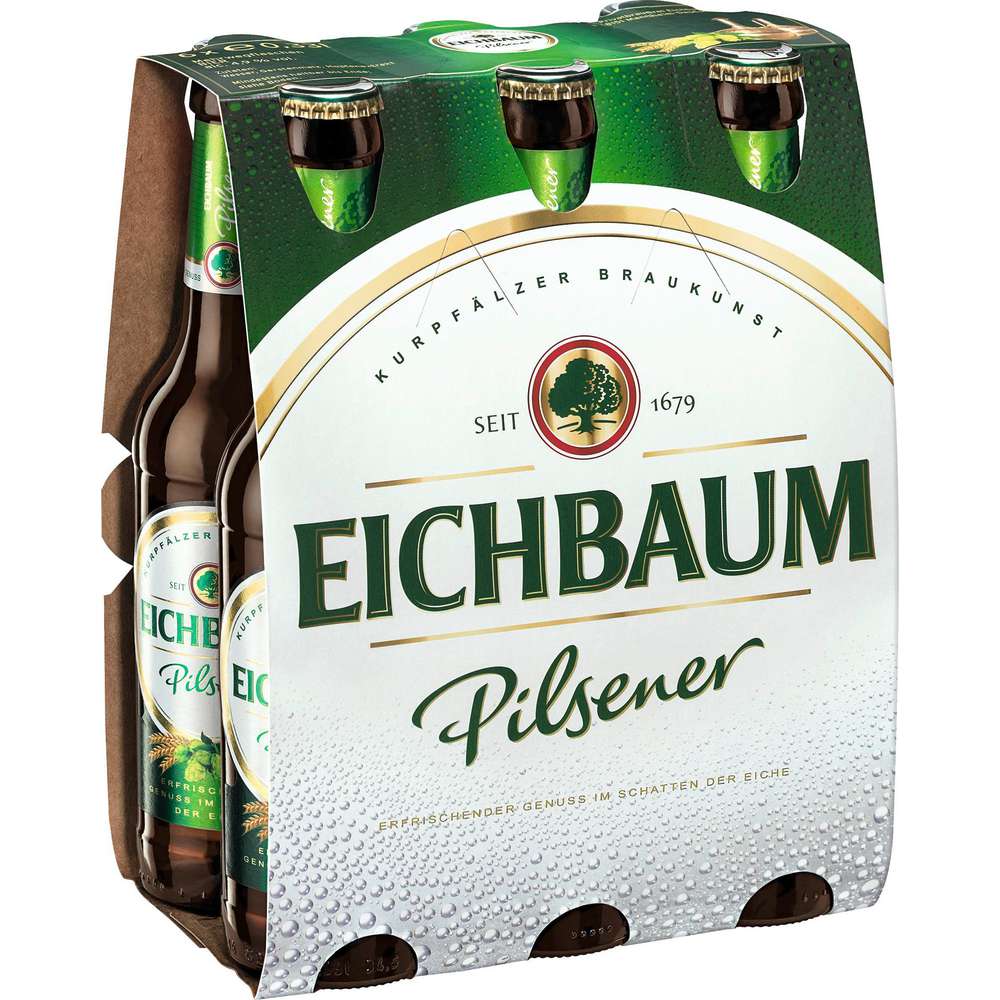 Pilsener Bier 4,9% von Eichbaum ⮞ Suchen und Finden | Globus