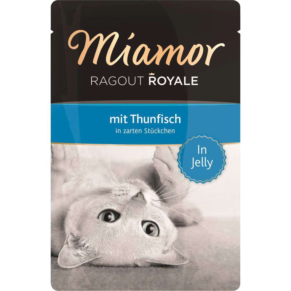 Katzen-Nassfutter Ragout Royale, Thunfisch von Miamor