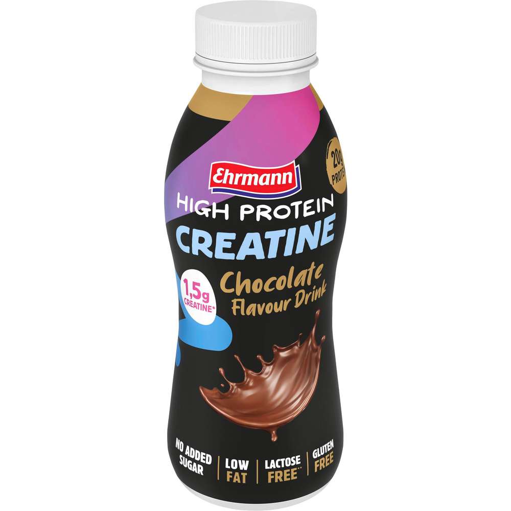 High Protein Creatine Drink, Chocolate von Ehrmann ⮞ Globus