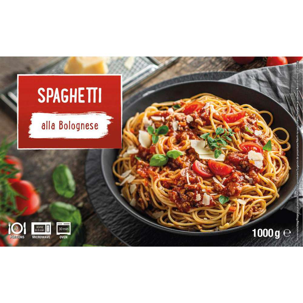 Fertiggericht Spaghetti Bolognese von Condeli ⮞ Globus