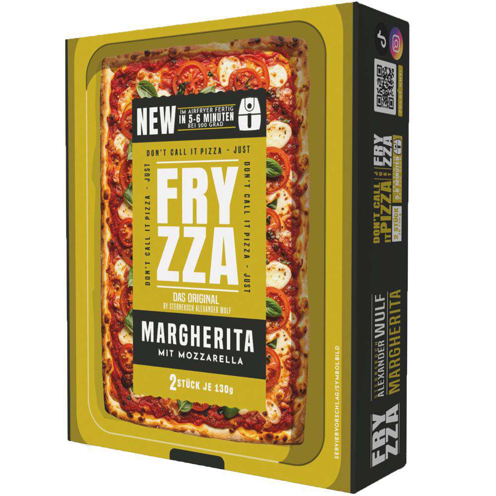 Airfryer-Pizza Margherita von FRYZZA ⮞ Ansehen | Globus
