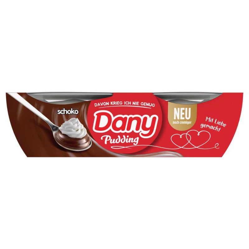 Dany Sahne Pudding, Schoko von Danone ⮞ Ansehen | Globus