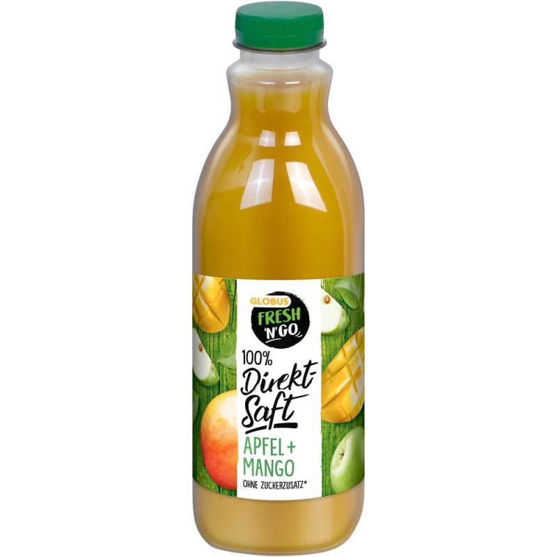 Saft Mango-Apfel von GLOBUS FRESH 'N' GO ⮞ Ansehen | Globus